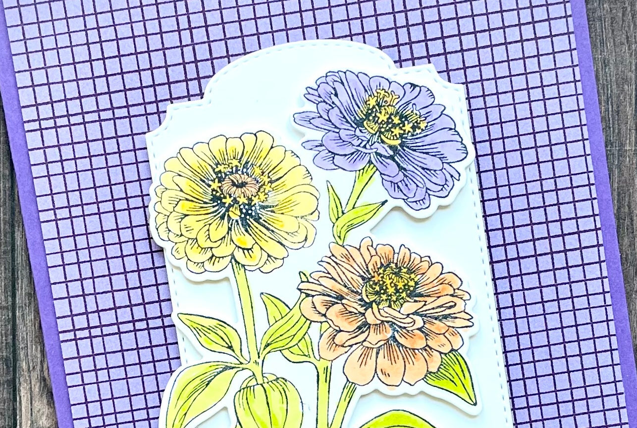 Stampin' Up! Simply Zinnia Sample 4 - deedeesdazzles