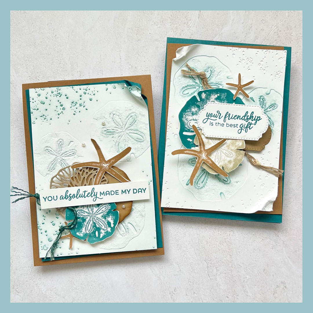 Stampin' Up! Technique Tuesday - Embossed vs. Debossed - deedeesdazzles