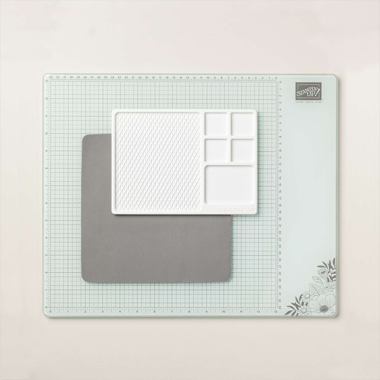 Stampin' Up! Glass Mat Coming in July - deedeesdazzles